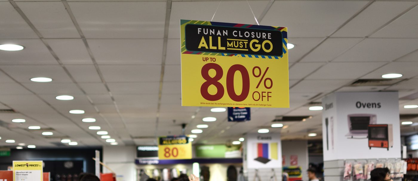 Challenger’s Funan Closure Sale: Not Worth the Trip – Describee